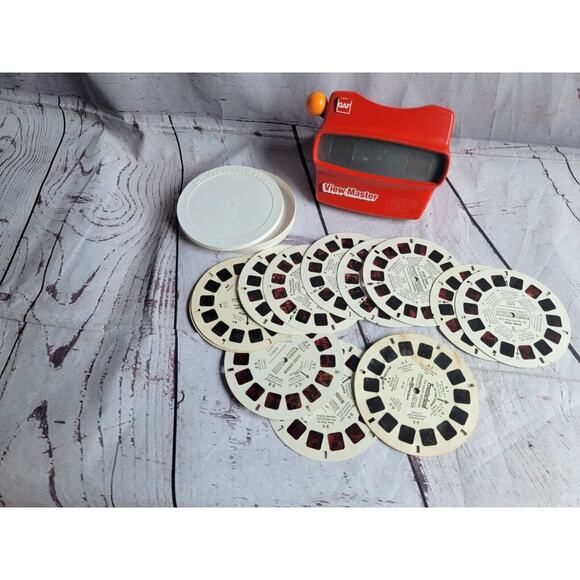 GAF | Toys | Vintage Gaf Redviewmaster 1 Slide Star Trek Frontierland ...